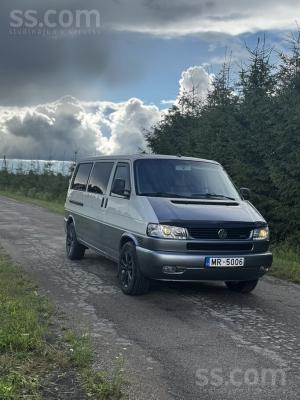 Pelēks Volkswagen T4 2002 Ogre, ar dzinēja tilpumu 2.40 L un nobraukumu 388 tūkst. km par 5000 €, foto 4 vietnē AUTOMOTO.COM.LV