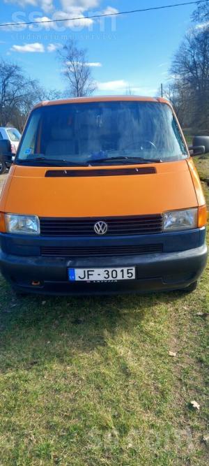 Orange Volkswagen T4 1999 in Jelgava, with an engine capacity of 1.90 L and mileage of 452 thousand km for 2300 €, photo  on AUTOMOTO.COM.LV