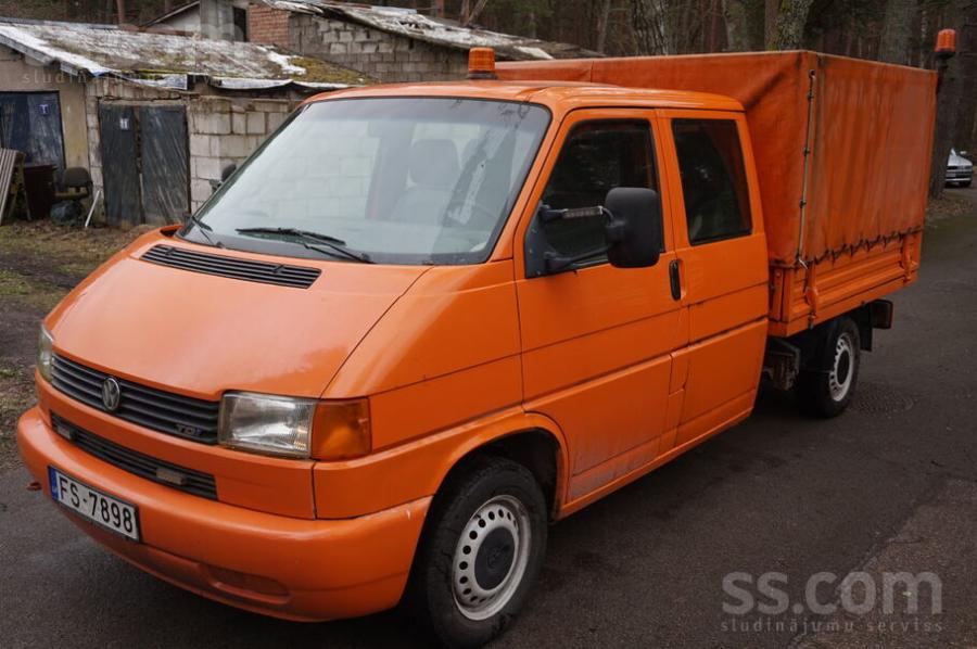 Оранжевый Фольксваген Т4 2002 в Юрмала, объемом двигателя 2.50 л и пробегом 289 тыс. км за 5995 €, фото 7 на AUTOMOTO.COM.LV