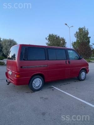 Sarkans Volkswagen T4 1995 Tukums, ar dzinēja tilpumu 1.90 L un nobraukumu 612 tūkst. km par 2600 €, foto 6 vietnē AUTOMOTO.COM.LV