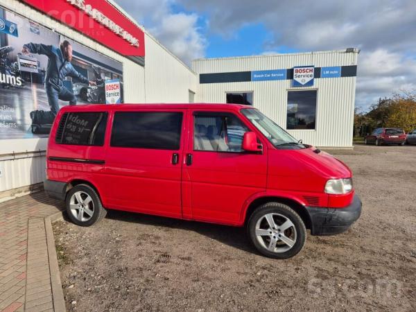 Red Volkswagen T4 1999 in Riga, with an engine capacity of 1.90 L and mileage of 380 thousand km for 2750 €, photo 2 on AUTOMOTO.COM.LV