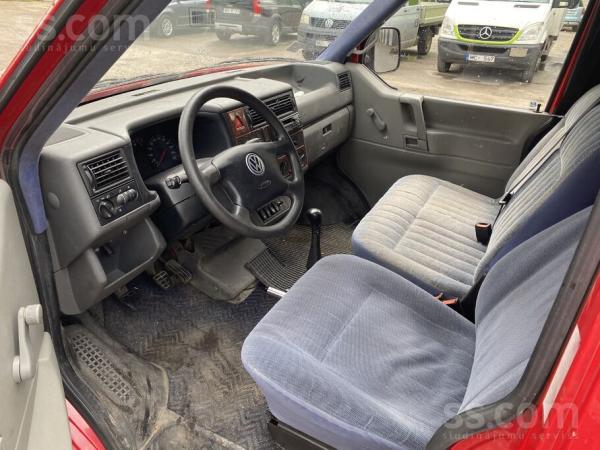 Sarkans Volkswagen T4 2000 Rīga, ar dzinēja tilpumu 2.50 L un nobraukumu 0 tūkst. km par 3500 €, foto 9 vietnē AUTOMOTO.COM.LV