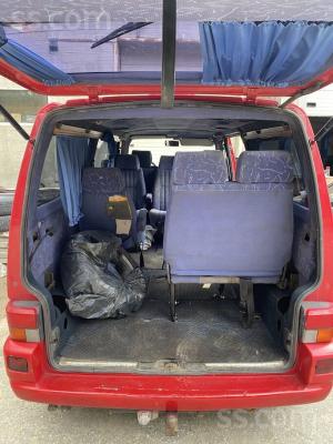 Sarkans Volkswagen T4 2000 Rīga, ar dzinēja tilpumu 2.50 L un nobraukumu 0 tūkst. km par 3500 €, foto 13 vietnē AUTOMOTO.COM.LV