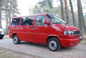 Sarkans Volkswagen T4 2001 Rīga, ar dzinēja tilpumu 2.50 L un nobraukumu 319 tūkst. km par 4800 €, foto 4 vietnē AUTOMOTO.COM.LV