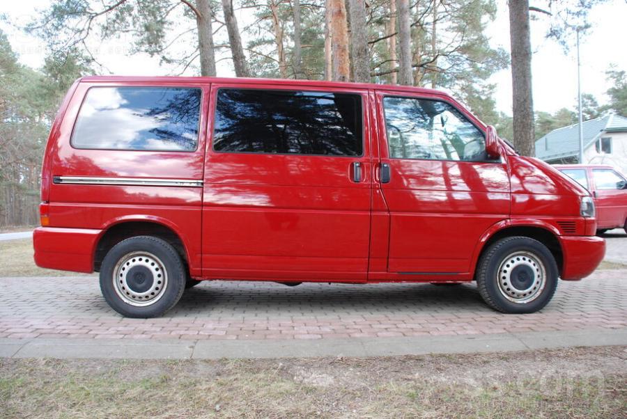 Sarkans Volkswagen T4 2001 Rīga, ar dzinēja tilpumu 2.50 L un nobraukumu 319 tūkst. km par 4800 €, foto 6 vietnē AUTOMOTO.COM.LV
