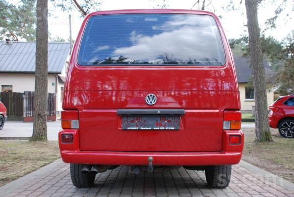 Sarkans Volkswagen T4 2001 Rīga, ar dzinēja tilpumu 2.50 L un nobraukumu 319 tūkst. km par 4800 €, foto 6 vietnē AUTOMOTO.COM.LV