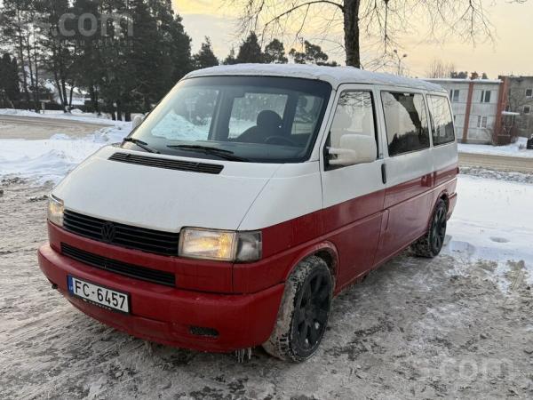 Red Volkswagen T4 1994 in Kuldiga, with an engine capacity of 1.90 L and mileage of 375 thousand km for 2550 €, photo 2 on AUTOMOTO.COM.LV