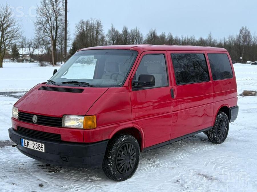 Sarkans Volkswagen T4 1996 Talsi, ar dzinēja tilpumu 1.90 L un nobraukumu 308 tūkst. km par 2200 €, foto 1 vietnē AUTOMOTO.COM.LV