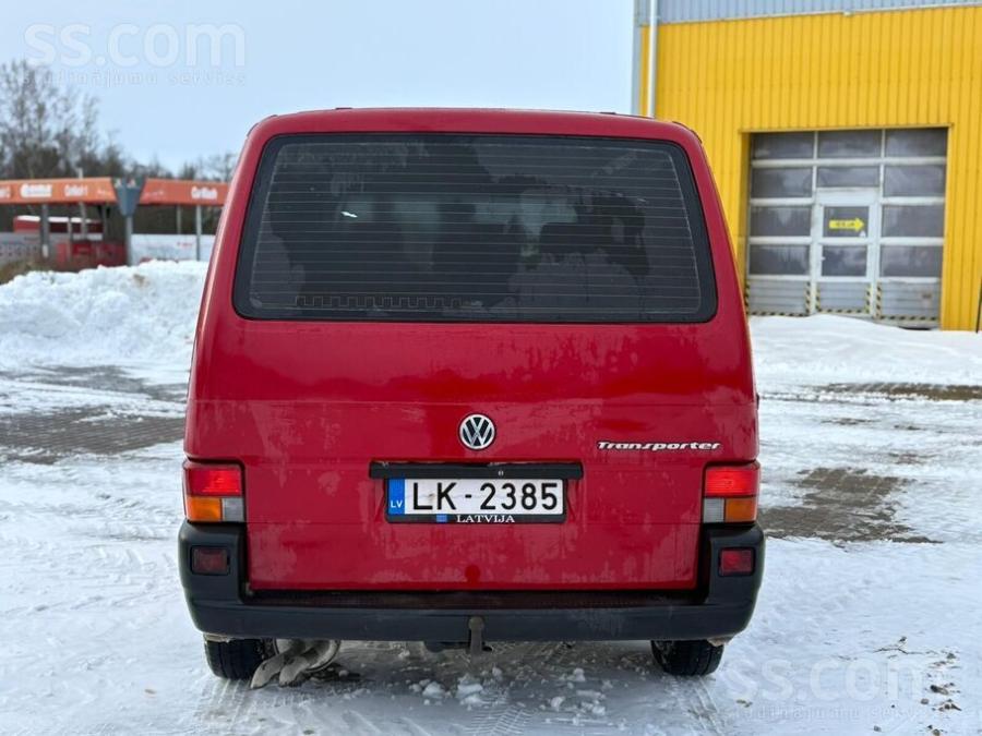 Sarkans Volkswagen T4 1996 Talsi, ar dzinēja tilpumu 1.90 L un nobraukumu 308 tūkst. km par 2200 €, foto 5 vietnē AUTOMOTO.COM.LV
