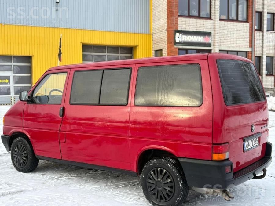 Sarkans Volkswagen T4 1996 Talsi, ar dzinēja tilpumu 1.90 L un nobraukumu 308 tūkst. km par 2200 €, foto 6 vietnē AUTOMOTO.COM.LV