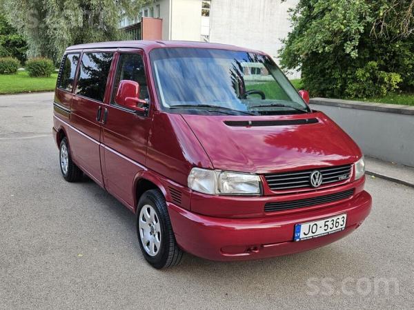 Красный Фольксваген Т4 1997 в Екабпилс, объемом двигателя 2.50 л и пробегом 441 тыс. км за 3990 €, фото 3 на AUTOMOTO.COM.LV
