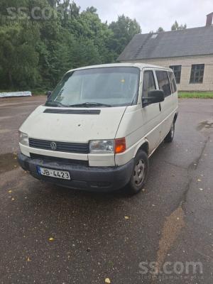 White Volkswagen T4 1992 in Riga, with an engine capacity of 2.40 L and mileage of 383 thousand km for 1500 €, photo  on AUTOMOTO.COM.LV