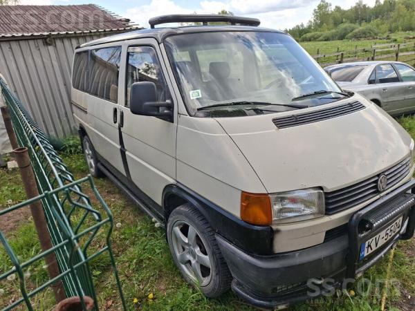 White Volkswagen T4 1995 in Saldus, with an engine capacity of 2.40 L and mileage of 400 thousand km for 2800 €, photo 3 on AUTOMOTO.COM.LV
