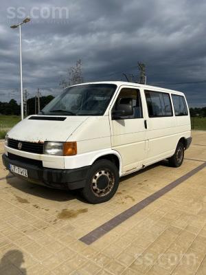 White Volkswagen T4 1995 in Riga, with an engine capacity of 1.90 L and mileage of 296 thousand km for 2500 €, photo  on AUTOMOTO.COM.LV