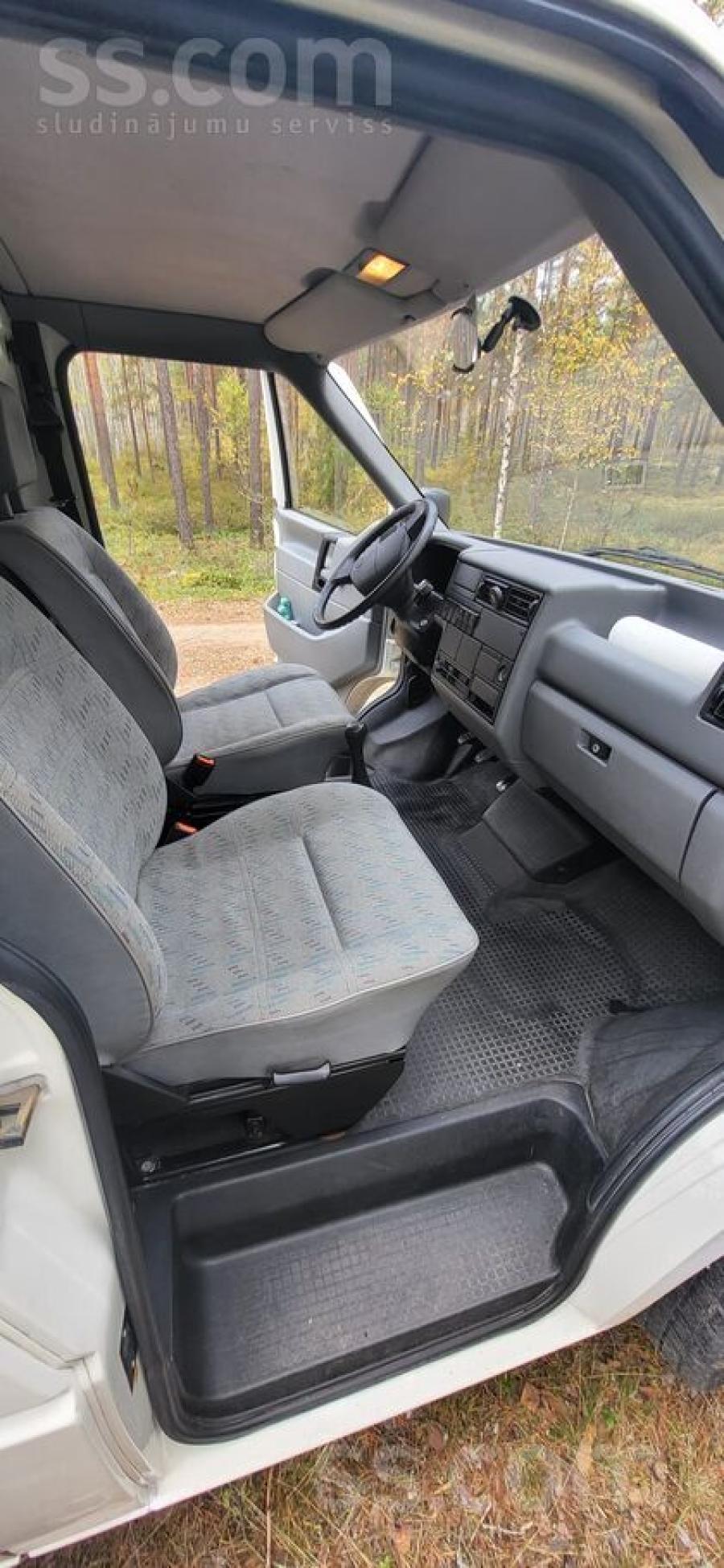 White Volkswagen T4 1995 in Balvi, with an engine capacity of 1.90 L and mileage of 116 thousand km for 3500 €, photo 9 on AUTOMOTO.COM.LV