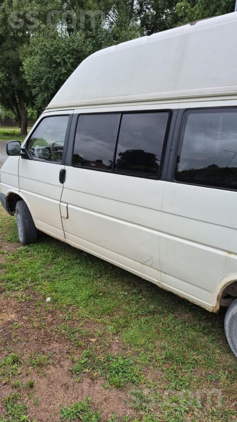White Volkswagen T4 1999 in Kuldiga, with an engine capacity of 2.50 L and mileage of 455 thousand km for 1500 €, photo 2 on AUTOMOTO.COM.LV