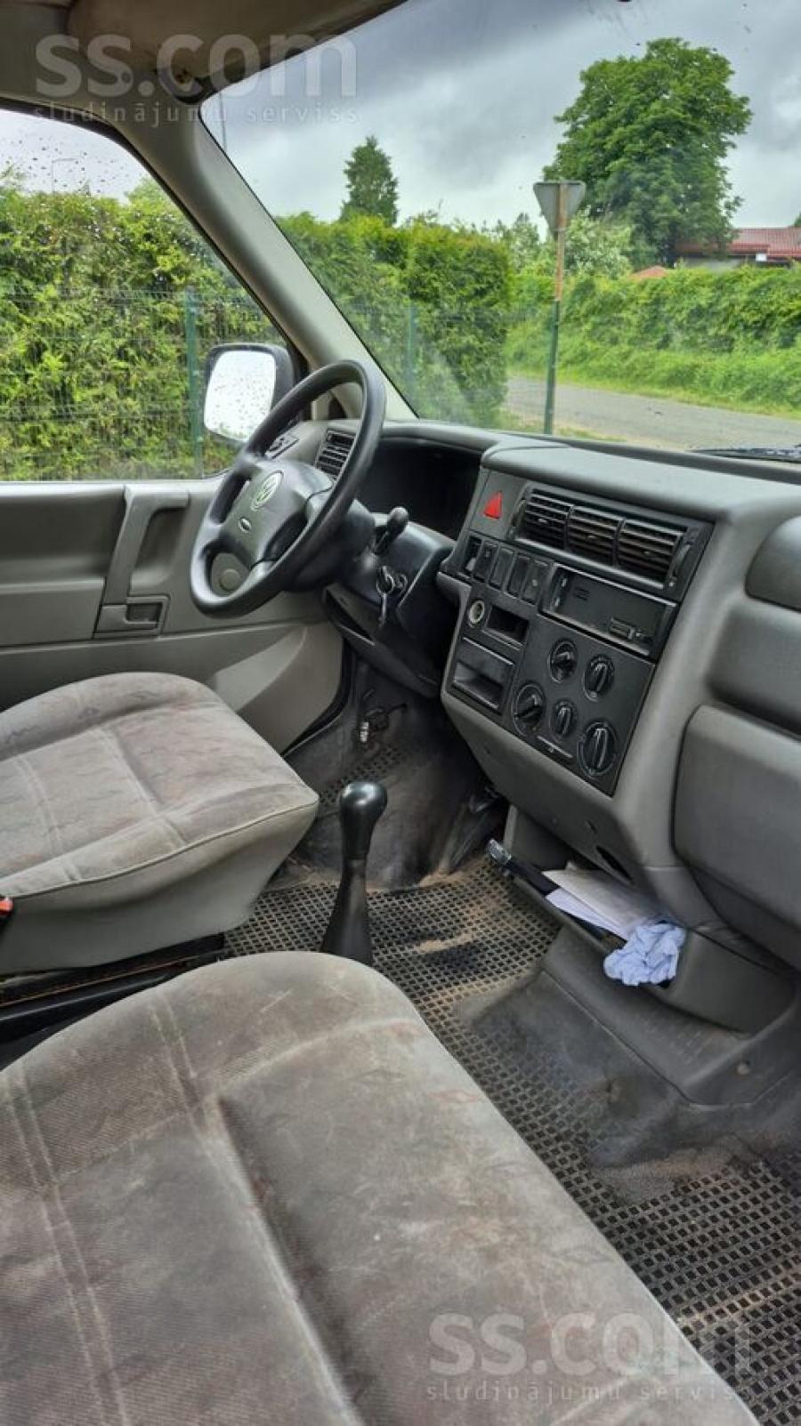 White Volkswagen T4 1999 in Kuldiga, with an engine capacity of 2.50 L and mileage of 455 thousand km for 1500 €, photo 5 on AUTOMOTO.COM.LV