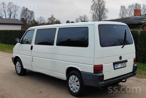 White Volkswagen T4 1999 in Jelgava, with an engine capacity of 2.50 L and mileage of 400 thousand km for 3900 €, photo 4 on AUTOMOTO.COM.LV