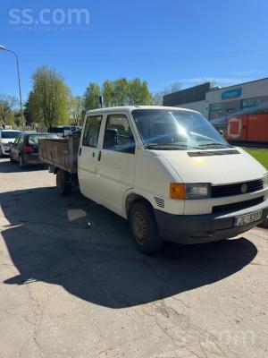 Белый Фольксваген Т4 1999 в Огре, объемом двигателя 2.40 л и пробегом 367 тыс. км за 1400 €, фото  на AUTOMOTO.COM.LV