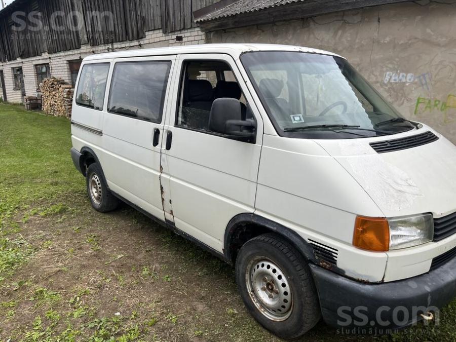Белый Фольксваген Т4 1999 в Лимбажи, объемом двигателя 1.90 л и пробегом 367 тыс. км за 650 €, фото 4 на AUTOMOTO.COM.LV