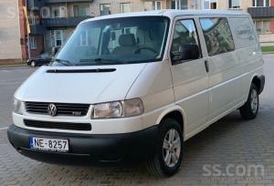 White Volkswagen T4 2000 in Saldus, with an engine capacity of 2.50 L and mileage of 364 thousand km for 1450 €, photo 2 on AUTOMOTO.COM.LV