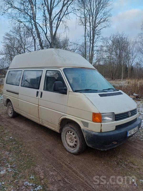 White Volkswagen T4 2000 in Valka, with an engine capacity of 2.50 L and mileage of 542 thousand km for 1600 €, photo 1 on AUTOMOTO.COM.LV