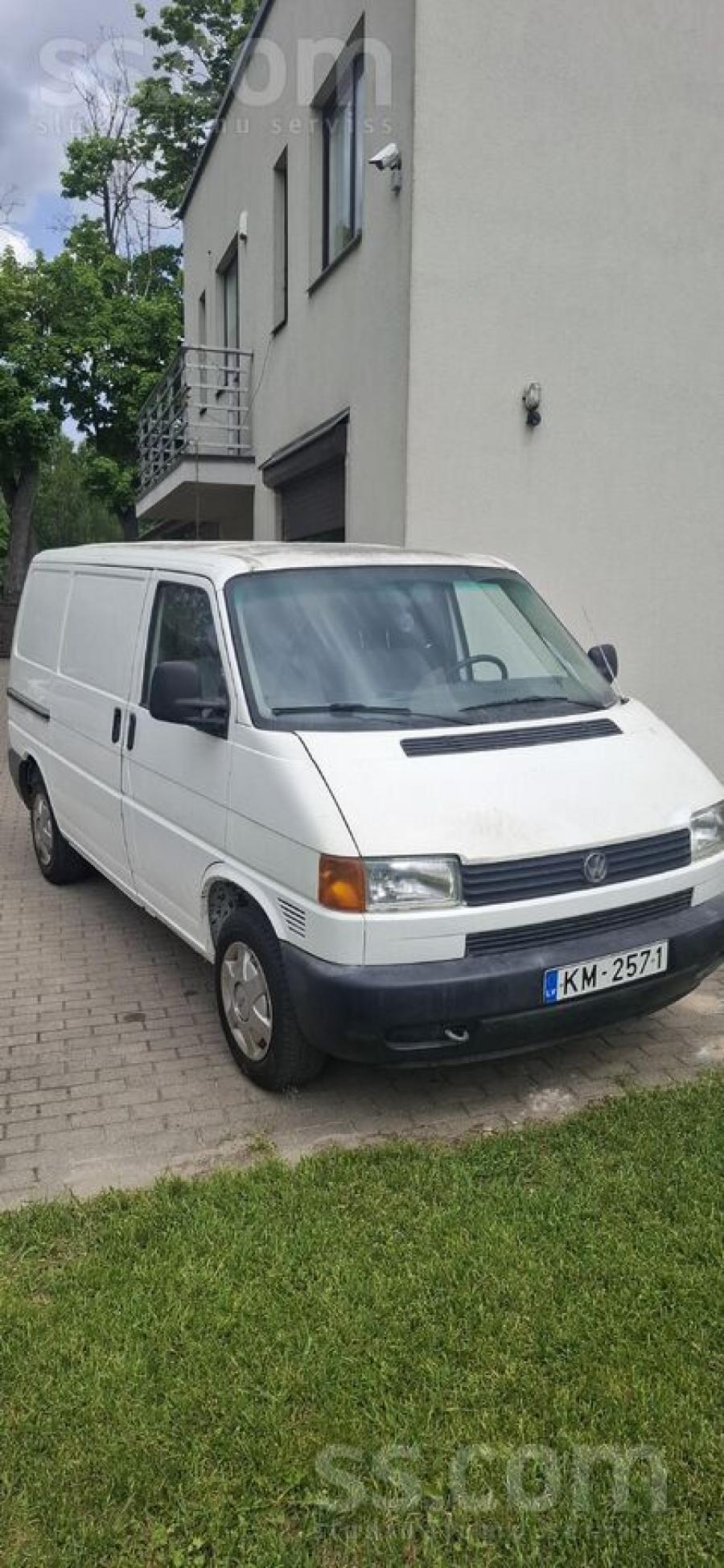 White Volkswagen T4 2000 in Riga, with an engine capacity of 1.90 L and mileage of 316 thousand km for 2850 €, photo 7 on AUTOMOTO.COM.LV
