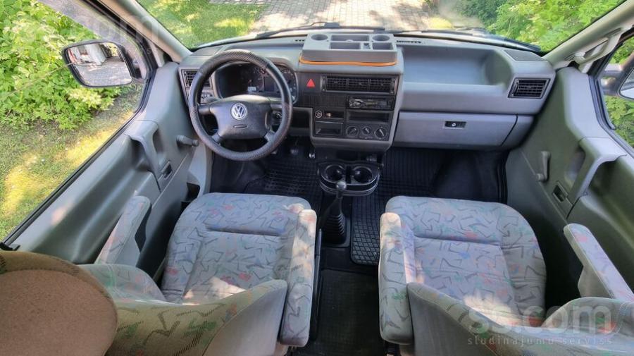 Balts Volkswagen T4 2000 Cēsis, ar dzinēja tilpumu 1.90 L un nobraukumu 243 tūkst. km par 5390 €, foto 8 vietnē AUTOMOTO.COM.LV