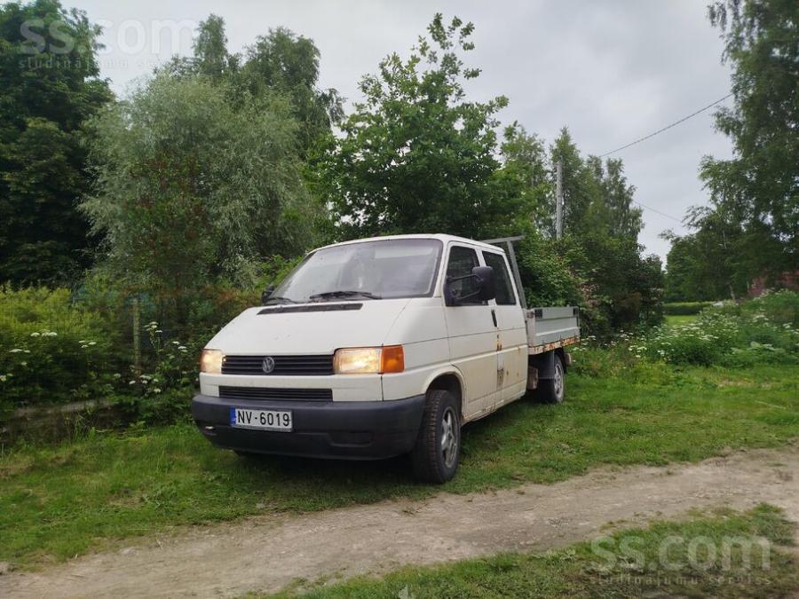 White Volkswagen T4 2000 in Riga, with an engine capacity of 1.90 L and mileage of 256 thousand km for 3100 €, photo 11 on AUTOMOTO.COM.LV