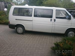 Белый Фольксваген Т4 2000 в Огре, объемом двигателя 2.50 л и пробегом 281 тыс. км за 4199 €, фото  на AUTOMOTO.COM.LV