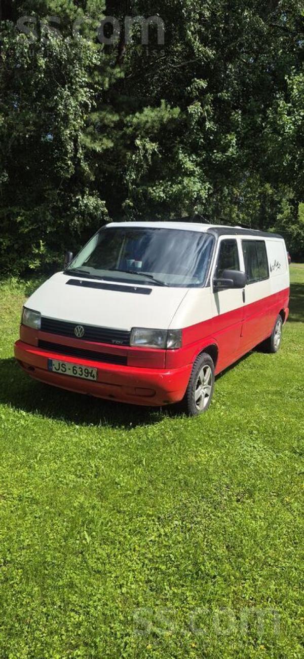 Balts Volkswagen T4 2000 Jelgava, ar dzinēja tilpumu 1.90 L un nobraukumu 450 tūkst. km par 2800 €, foto 1 vietnē AUTOMOTO.COM.LV