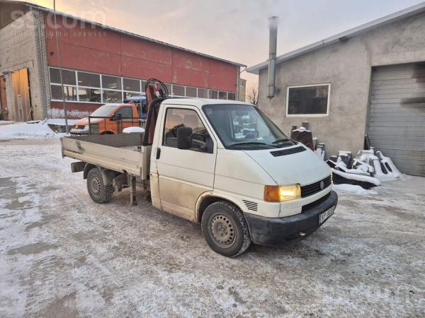 White Volkswagen T4 2001 in Cesis, with an engine capacity of 1.90 L and mileage of 224 thousand km for 4500 €, photo 1 on AUTOMOTO.COM.LV