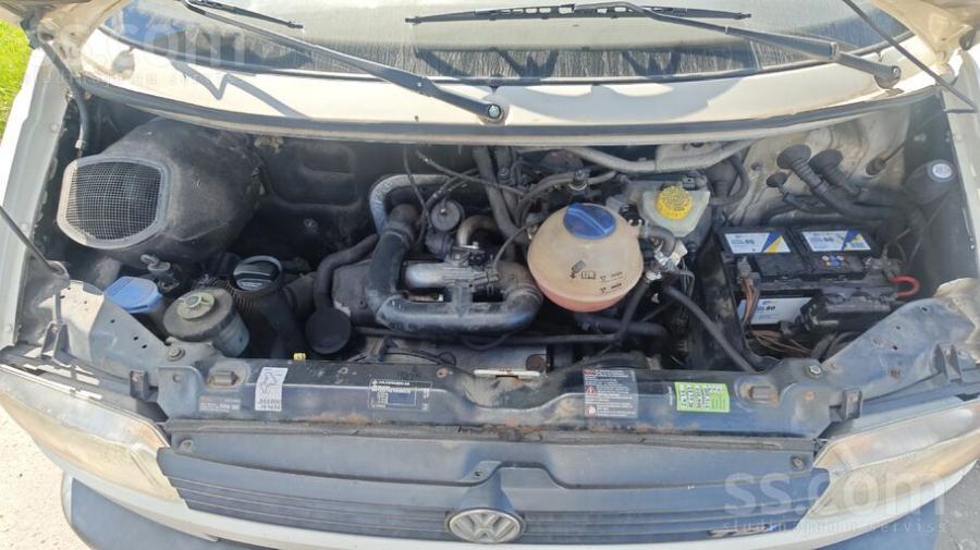 Balts Volkswagen T4 2001 Rīga, ar dzinēja tilpumu 2.50 L un nobraukumu 324 tūkst. km par 2650 €, foto 7 vietnē AUTOMOTO.COM.LV