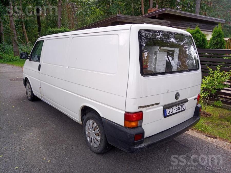 White Volkswagen T4 2002 in Jurmala, with an engine capacity of 2.50 L and mileage of 234 thousand km for 3250 €, photo 4 on AUTOMOTO.COM.LV