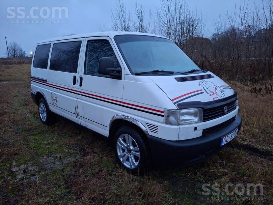 Balts Volkswagen T4 2003 Tukums, ar dzinēja tilpumu 2.50 L un nobraukumu 747 tūkst. km par 3990 €, foto 1 vietnē AUTOMOTO.COM.LV