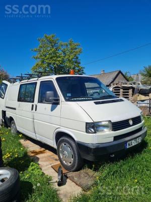 White Volkswagen T4 1995 in Ventspils, with an engine capacity of 1.90 L and mileage of 390 thousand km for 3000 €, photo 2 on AUTOMOTO.COM.LV