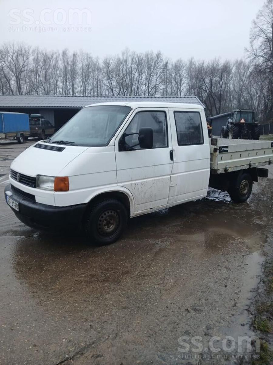 White Volkswagen T4 2000 in Madona, with an engine capacity of 2.50 L and mileage of 518 thousand km for 1450 €, photo 1 on AUTOMOTO.COM.LV