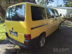 Yellow Volkswagen T4 2001 in Riga, with an engine capacity of 1.90 L and mileage of 298 thousand km for 3100 €, photo 4 on AUTOMOTO.COM.LV