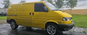 Dzeltens Volkswagen T4 2002 Tukums, ar dzinēja tilpumu 2.50 L un nobraukumu 328 tūkst. km par 4599 €, foto  vietnē AUTOMOTO.COM.LV