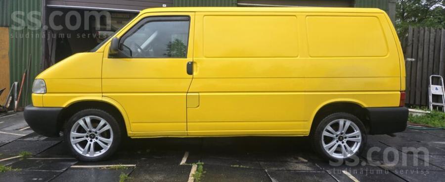 Dzeltens Volkswagen T4 2002 Tukums, ar dzinēja tilpumu 2.50 L un nobraukumu 328 tūkst. km par 4599 €, foto 7 vietnē AUTOMOTO.COM.LV