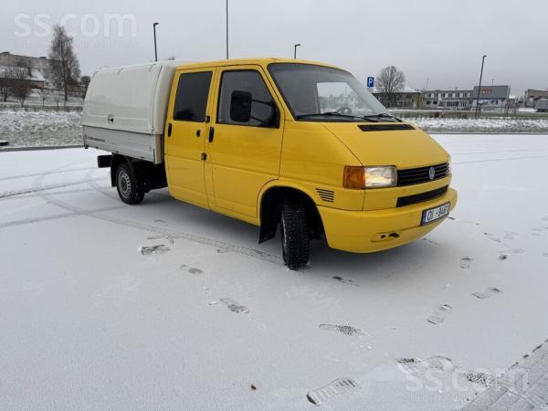 Yellow Volkswagen T4 2001 in Rezekne, with an engine capacity of 2.50 L and mileage of 150 thousand km for 5999 €, photo 6 on AUTOMOTO.COM.LV