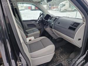 Black Volkswagen T5 2014 in Riga, with an engine capacity of 2.00 L and mileage of 293 thousand km for 12200 €, photo 10 on AUTOMOTO.COM.LV