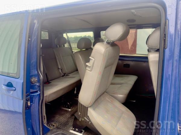 Синий Фольксваген Т5 2004 в Рига, объемом двигателя 1.90 л и пробегом 442 тыс. км за 4950 €, фото 10 на AUTOMOTO.COM.LV