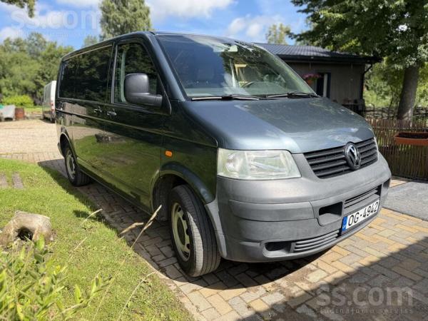 Синий Фольксваген Т5 2004 в Рига, объемом двигателя 1.90 л и пробегом 315 тыс. км за 4480 €, фото 3 на AUTOMOTO.COM.LV