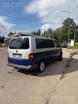 Синий Фольксваген Т5 2004 в Рига, объемом двигателя 2.50 л и пробегом 250 тыс. км за 5600 €, фото 5 на AUTOMOTO.COM.LV