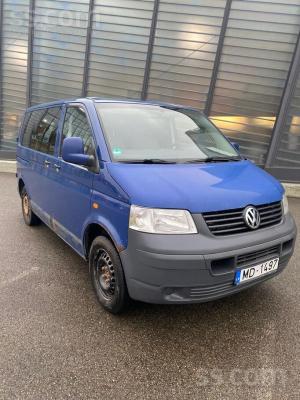 Blue Volkswagen T5 2006 in Liepaja, with an engine capacity of 1.90 L and mileage of 392 thousand km for 3600 €, photo  on AUTOMOTO.COM.LV