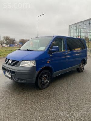 Blue Volkswagen T5 2006 in Liepaja, with an engine capacity of 1.90 L and mileage of 392 thousand km for 3600 €, photo 4 on AUTOMOTO.COM.LV