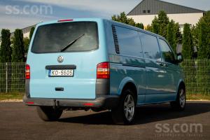 Blue Volkswagen T5 2006 in Jelgava, with an engine capacity of 2.50 L and mileage of 337 thousand km for 3750 €, photo 7 on AUTOMOTO.COM.LV