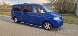 Blue Volkswagen T5 2007 in Riga, with an engine capacity of 2.50 L and mileage of 0 thousand km for 3850 €, photo 7 on AUTOMOTO.COM.LV