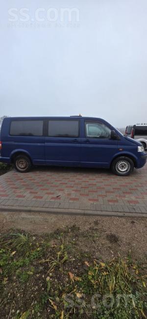 Zils Volkswagen T5 2007 Saldus, ar dzinēja tilpumu 2.50 L un nobraukumu 410 tūkst. km par 3500 €, foto 3 vietnē AUTOMOTO.COM.LV